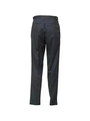Caruso Buckled-waist Pleated Trousers