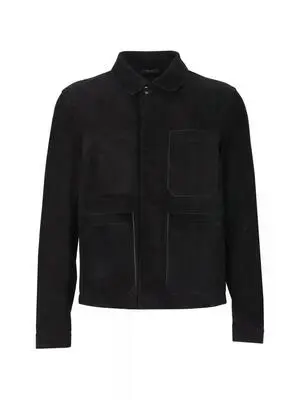 TOM FORD Suede Chore Jacket - Black