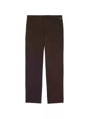 Burberry Cotton Twill Chinos - Brown