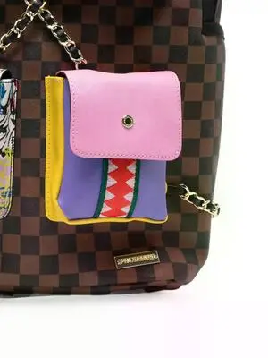SPRAYGROUND Check-pattern Chain-link Backpack