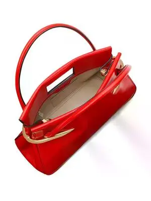 Givenchy Medium Pinch Bag In Leather - Red