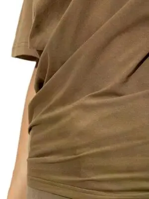 Christopher Esber Draped Cotton Top - Brown