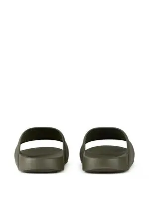 Givenchy Label Slide Mules In Rubber