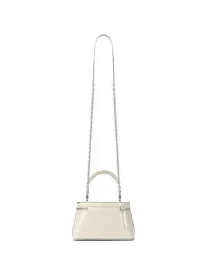 Givenchy Antigona Vanity Bag In Box Leather With Chain - Neutrals