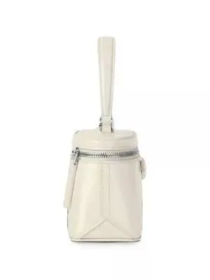 Givenchy Antigona Vanity Bag In Box Leather With Chain - Neutrals