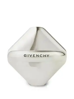 Givenchy Deconstructed Crystals Ring In Metal And Crystals - Silver