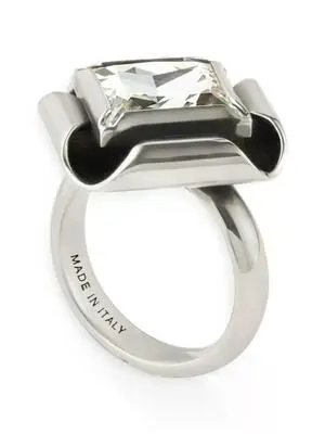 Givenchy Deconstructed Crystals Ring In Metal And Crystals