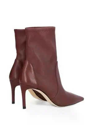 STUART WEITZMAN Power Leather Ankle Boots