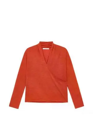Malìparmi V-neck Sweater - Orange