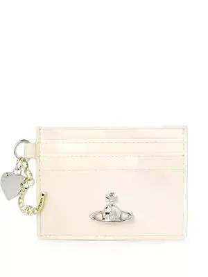 VIVIENNE WESTWOOD Orb Plaque Card Holder - White