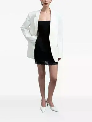 VIKTORIA & WOODS Mulan Lace-trim Mini Dress