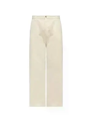 FRAME Belt-loop Straight-leg Chino Trousers - Neutrals