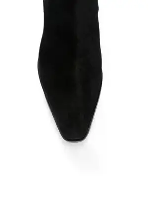 AeydĒ Agata Pointed-toe Suede Boots