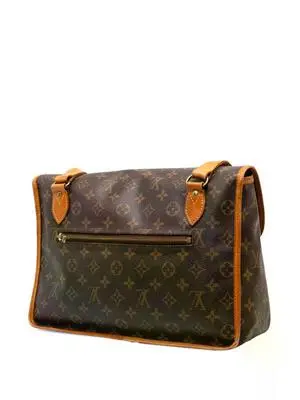 LOUIS VUITTON 1980-1990 Monogram Sac Gibeciere Mm Business Bag