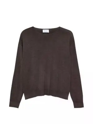 AROVESCIO Side-slit Long-sleeve Top