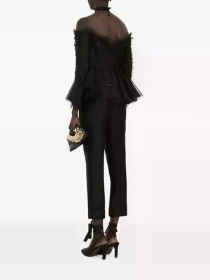Zimmermann Prima Ruffled Off-shoulder Top