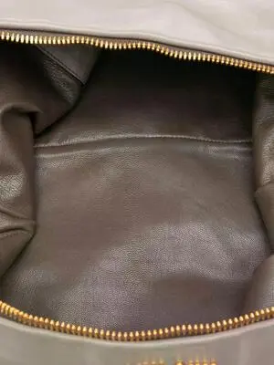 Miu Miu 2010-2026 Soft Calf Cloud Hobo Travel Bag