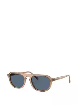 VOGUE EYEWEAR Rectangle-frame Sunglasses - Neutrals
