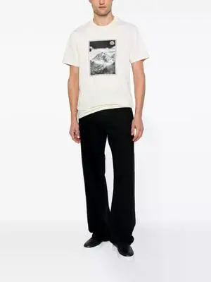 Moncler Mountain-print T-shirt