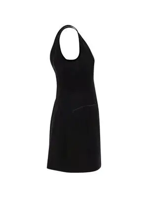 Sportmax Tefrite V-neck Flap-pocket Mini Dress