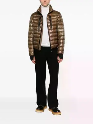 Moncler Logo-patch Straight-leg Trousers - Blue