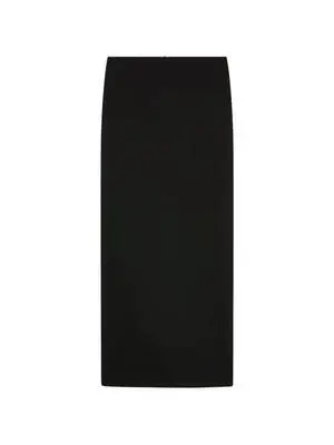 Emilio Pucci Long Fitted Skirt - Black