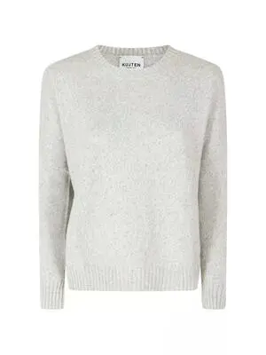 KUJTEN Romelie Crew-neck Cashmere Sweater - Grey