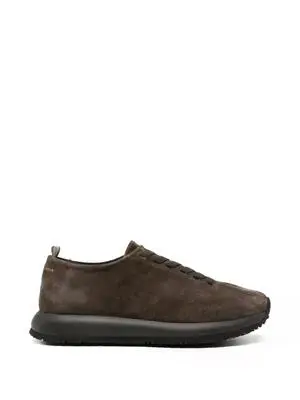 Officine Creative Suede Sneakers - Brown