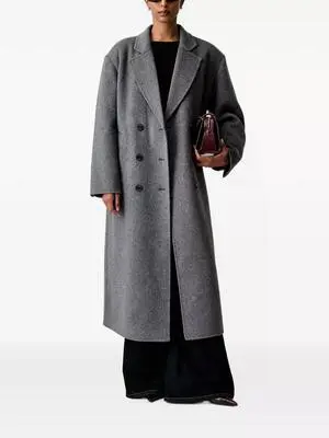 VICOLO Double-breasted Coat - Grey
