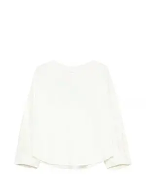 SUSANNE BOMMER Balloon-sleeve Top - White