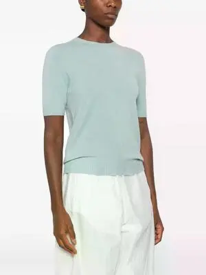 AROVESCIO Short-sleeve Knitted T-shirt