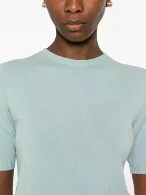AROVESCIO Short-sleeve Knitted T-shirt