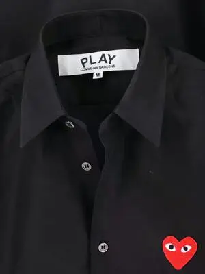 Play Comme Des Garcon Heart-print Shirt