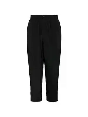 Yohji Yamamoto Straight-leg Trousers - Black