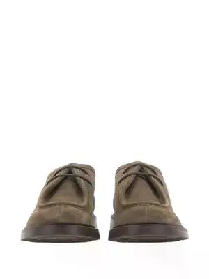 DOUCAL'S Janus Suede Lace-up Oxford Shoes