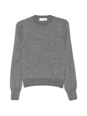Victoria Beckham Austen Mock-neck Sweater - Grey