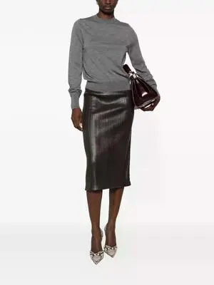 Victoria Beckham Austen Mock-neck Sweater