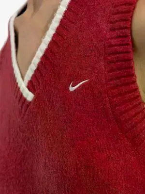 Nike Logo-embroidered V-neck Vest