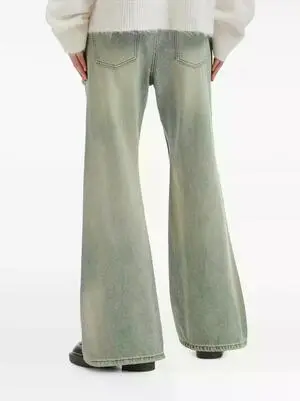 TOUT A COUP Distressed Flared Jeans