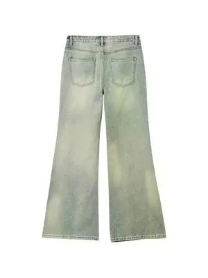 TOUT A COUP Distressed Flared Jeans