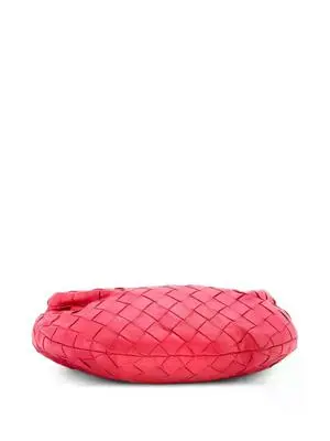 Bottega Veneta Bv Jodie Intrecciato Nappa Mini Hobo Bag - Pink