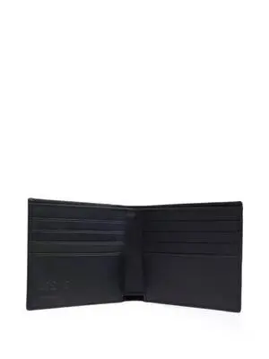 Loewe Two-tone Leather Wallet - Black