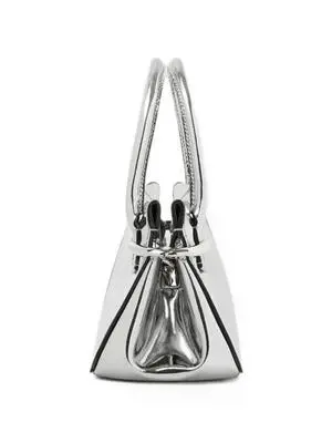 Givenchy Mini Pinch Bag In Mirror Effect Leather
