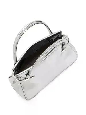 Givenchy Mini Pinch Bag In Mirror Effect Leather