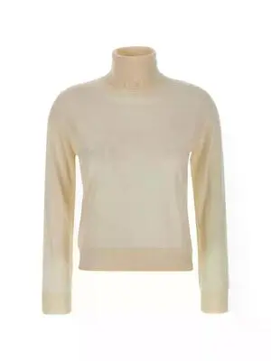 KANGRA Ribbed-trim Turtleneck Sweater