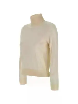 KANGRA Ribbed-trim Turtleneck Sweater