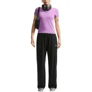 Nike Chill Knit Mid-rise Straight Leg Pants