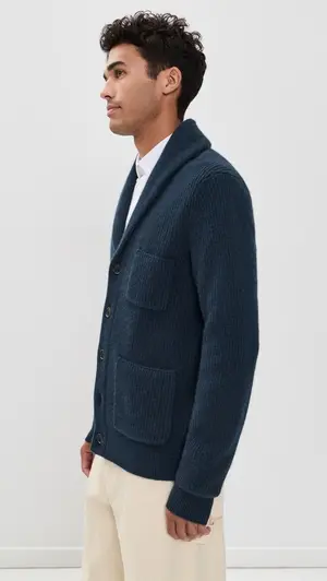 ALEX MILL Shawl Collar Cashmere Cardigan