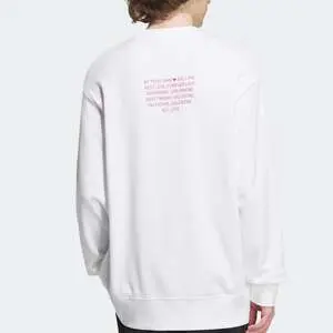 Adidas Vd Crew Sweatshirts - White