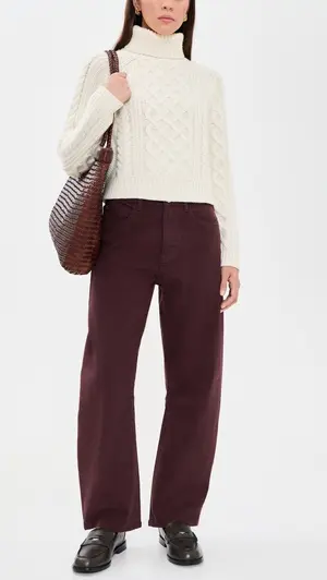 Warp + Weft Bna Soft Curve Barrel Jeans